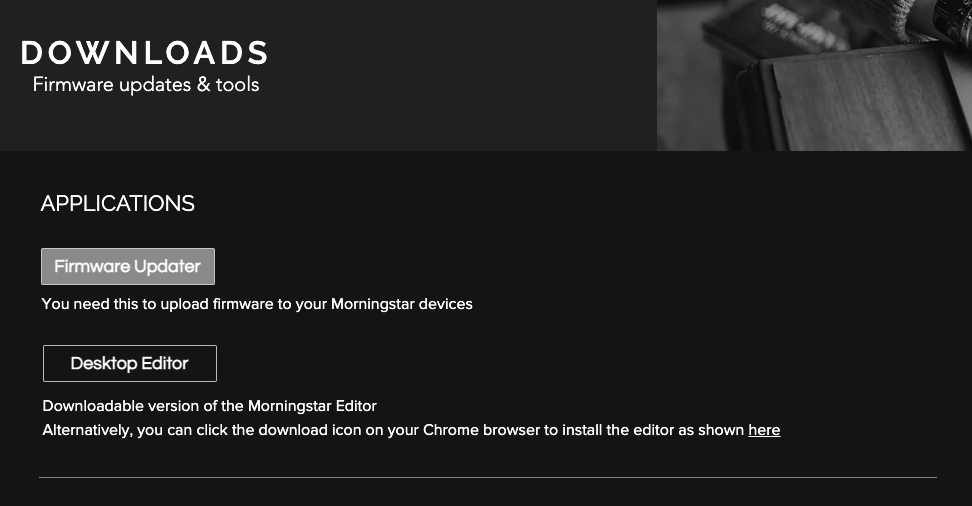 Updating your Firmware