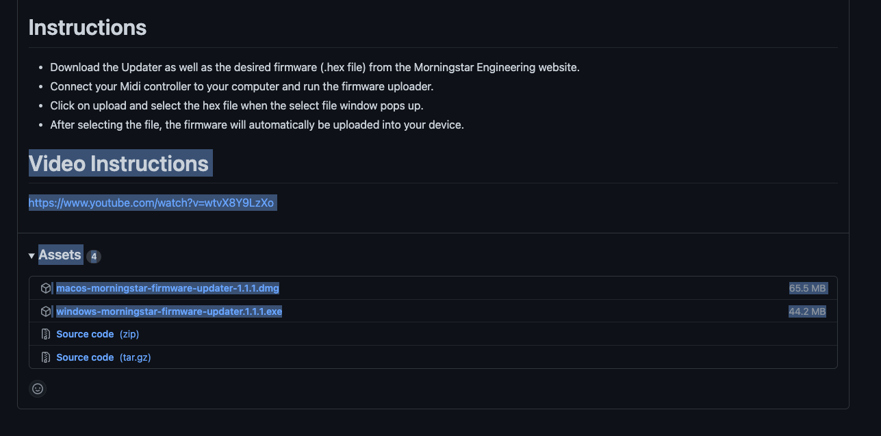 Updating your Firmware