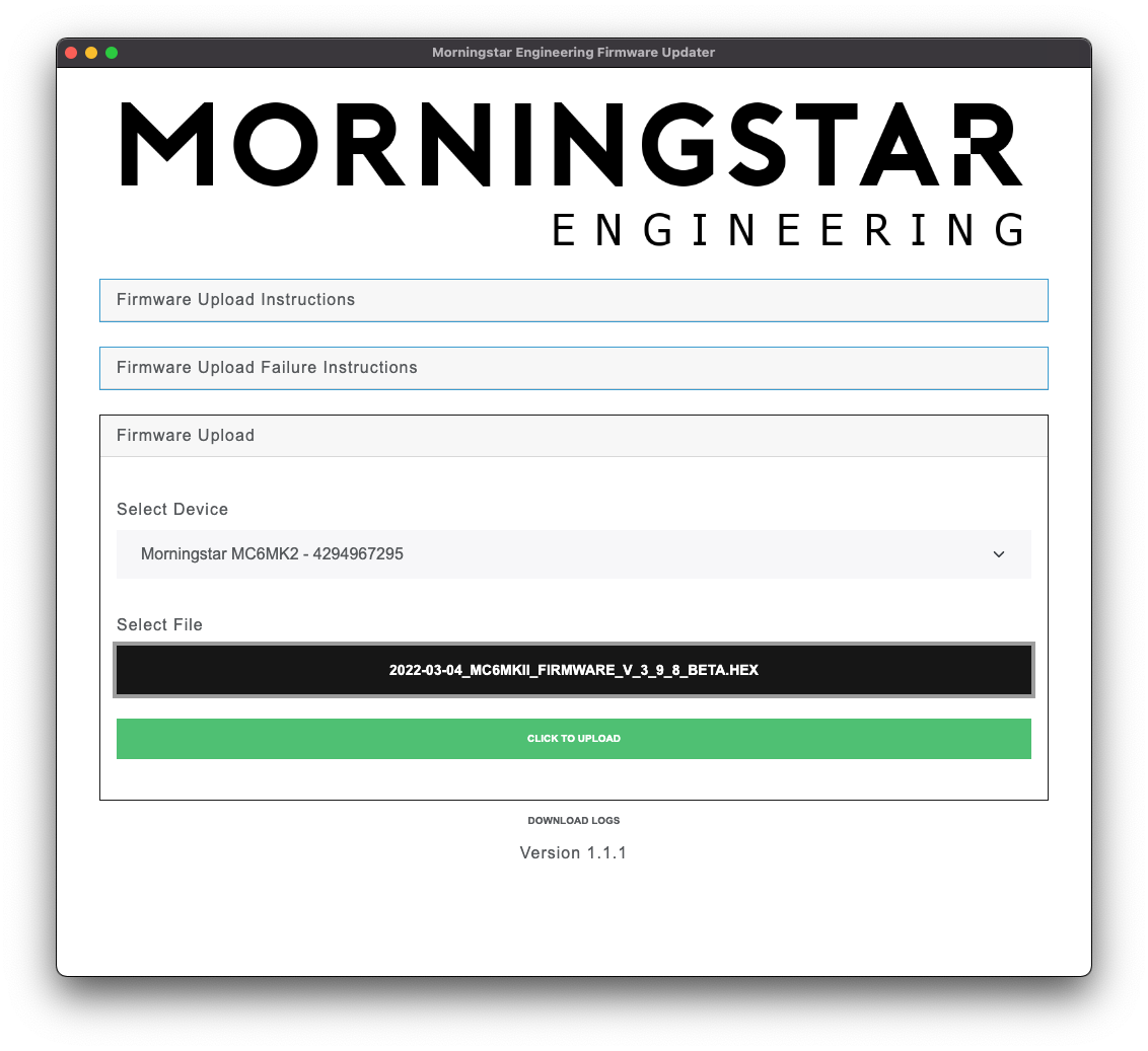 Updating your Firmware